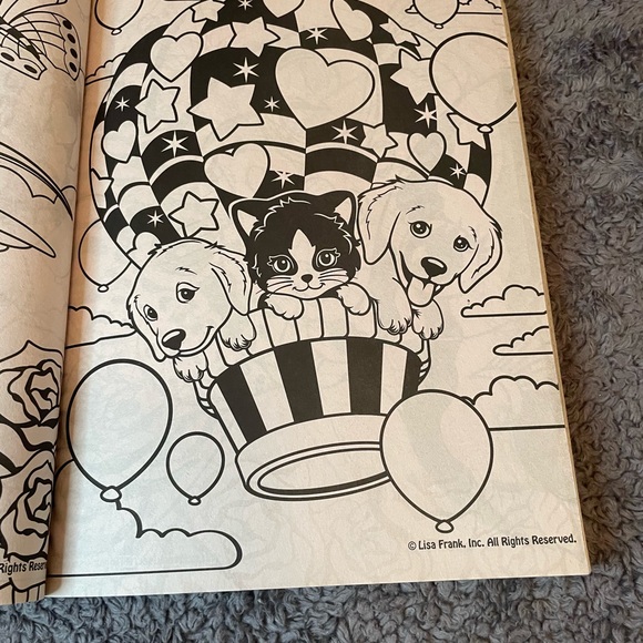 Lisa Frank | Art | Lisa Frank Coloring Book | Poshmark